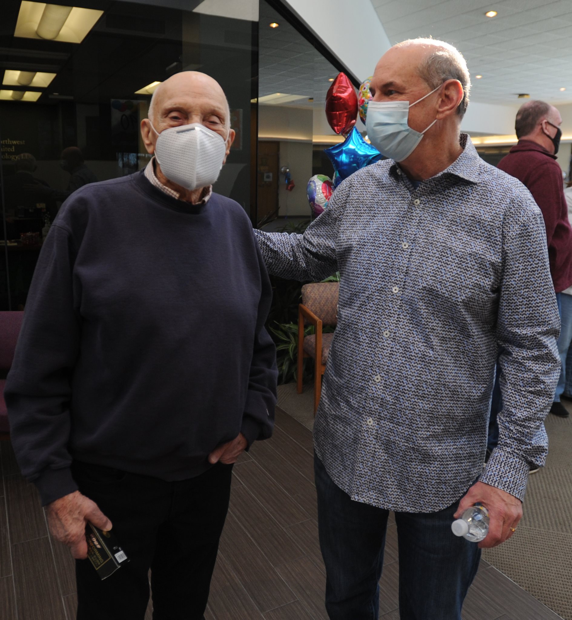 Office building’s oldest fixture turns 90 surrounded by love - Daily ...