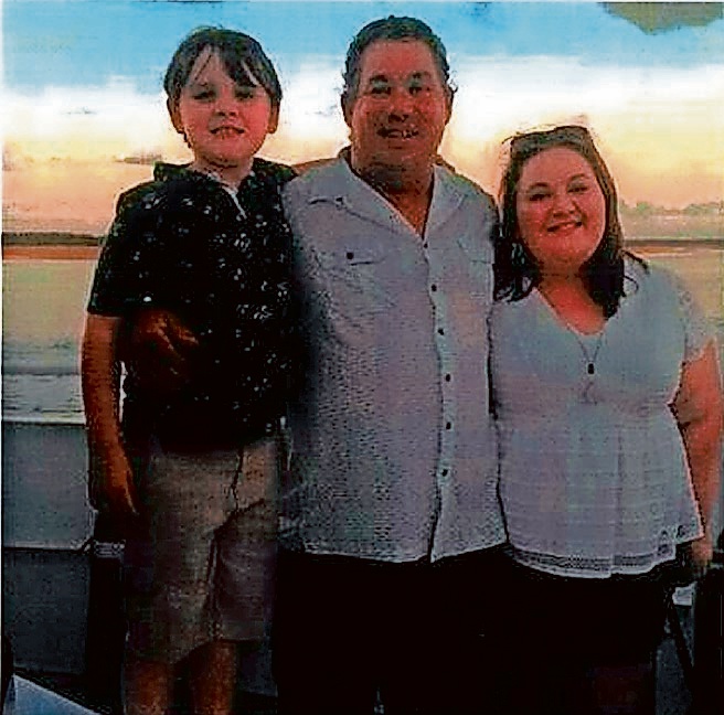PROVIDED James (Jamie) Britt, center, lost his life in 2019 after being ...