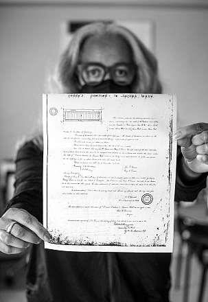 steve ringman the seattle times maisha barnett holds a deed for a plot ...