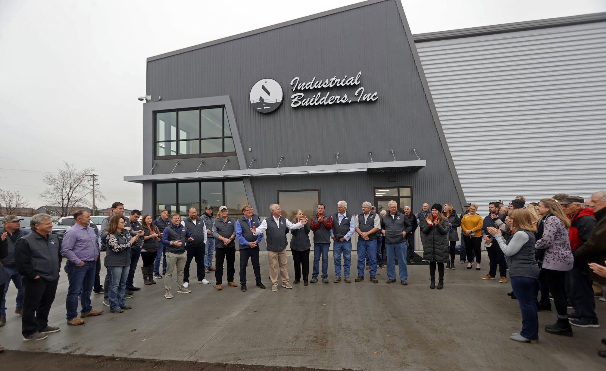 industrial builders inc celebrates an open house to showcase its new ...