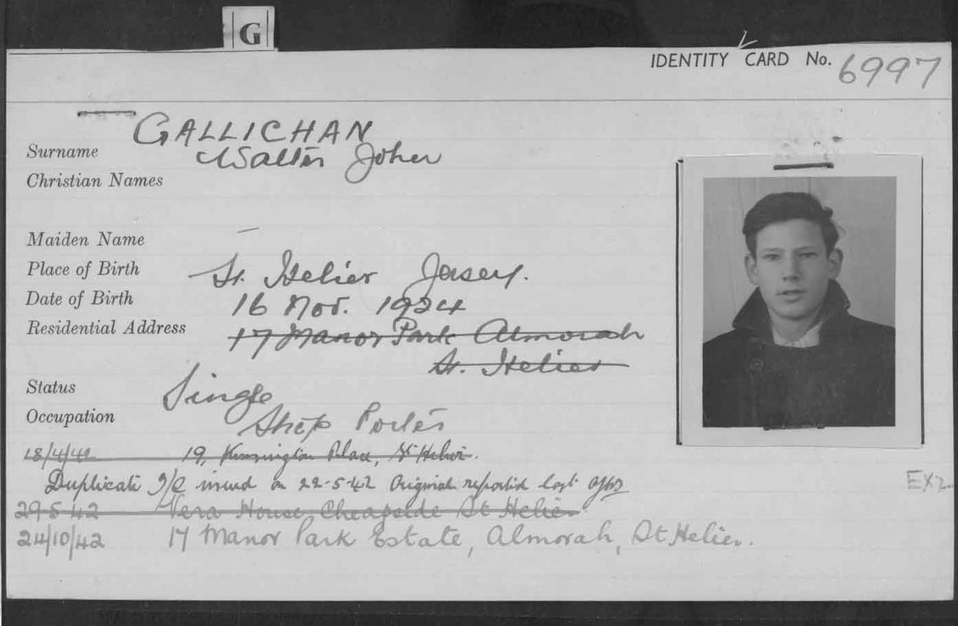walter gallichan spent time in norderney concentration camp picture ...