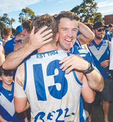2019 grand final below and athelstone coach jade sheedy celebrates the ...