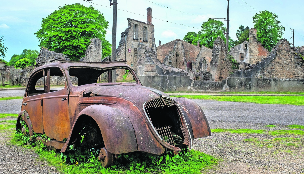 adolf diekmann and his ss troops murdered 643 of oradour s inhabitants ...